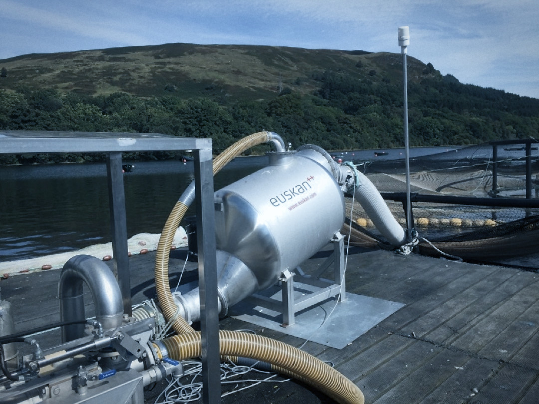 EUSKAN VSB1000 single tank vacuum system for harvesting 4kG | PETUR LARSEN